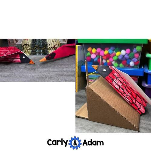 Rockefeller Bird Christmas STEM Activity Red and Lulu Read Aloud STEAM ...