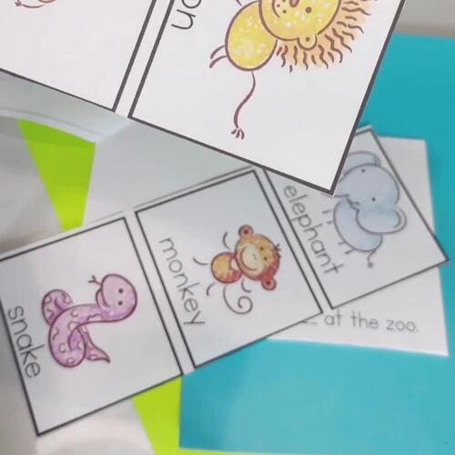 Zoo Activities Simple Readers | Zoo Animals | Emergent Interactive ...