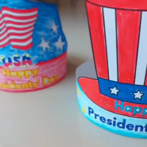 President's Day Headband Hat Paper Crown Craft /Fun & Easy Activities