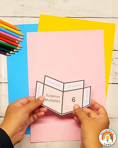 Valentines Day Math Craft | Factors and Multiples Game | Valentines Day ...