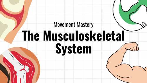 Musculoskeletal System Unit Bundle – PowerPoint, Activity Book, Answer Key