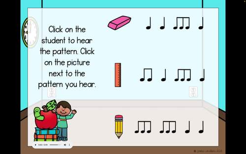 Back to School Review Triplet Rhythm Game for Google Slides by ...