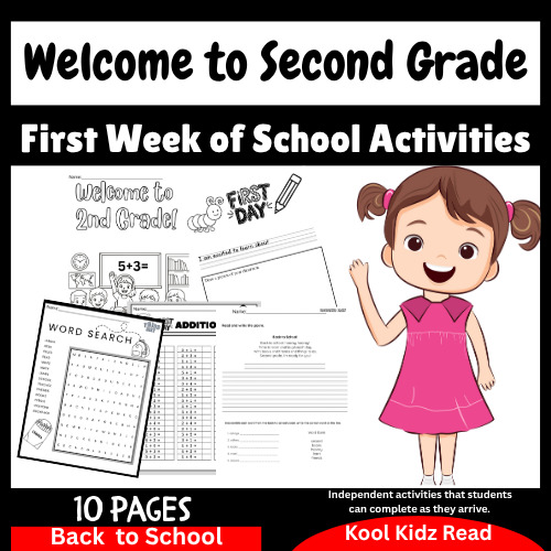 Welcome to Second Grade/Back to School by Kool Kidz Read | TPT