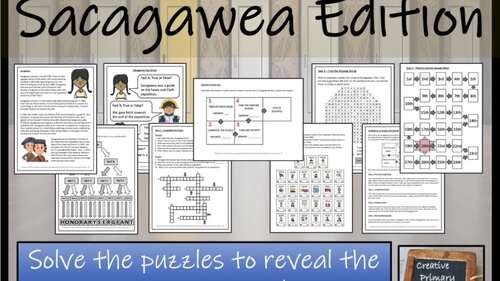Sacagawea Escape Room Activity by Creative Primary Literacy | TPT