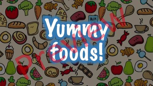 Yummy Foods: A Tasty Adventure in Learning for Kindergarteners by ...