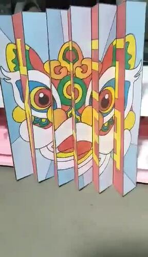 Chinese New Year 2024 Year of Chinese Dragon Crafts Agamograph Art Lóng