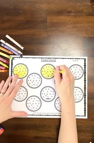 Cookie Theme No Prep Speech Therapy Craft - Articulation, Language ...