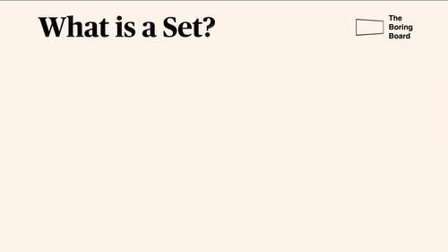 Sets animated lesson template. Powerpoint! by The Boring Board | TPT