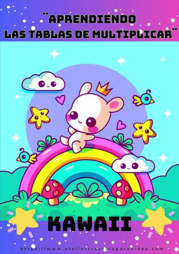 MULTIPLICACIÓN (FLASH CARDS) Aprendiendo las tablas de multiplicar del ...