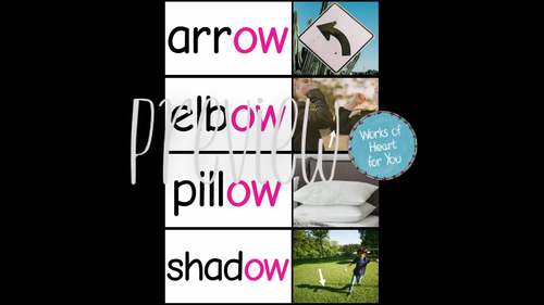 Variant Vowels - Vowel Teams 'oa' and 'ow' (long o) - Worksheets and ...