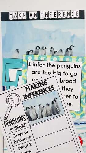 Penguins Gail Gibbons Mini Reading Comprehension Nonfiction Activities