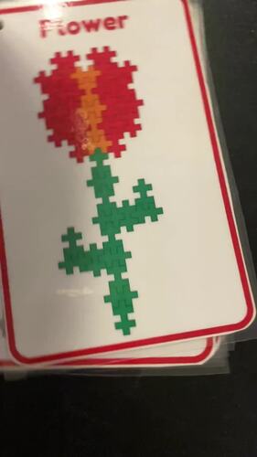 Plus Plus blocks Valentine’s Day Task Cards for Math centers or a STEM ...