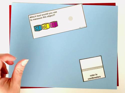 Measuring in Standard and Metric Units Task Cards | Centers for Special Ed