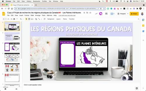 Les régions physiques du Canada | Digital Research Project | TPT