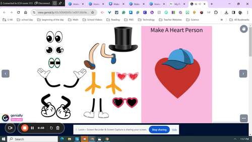 Valentine's Day No Prep Digital Heart Design for Primary Students by Go ...