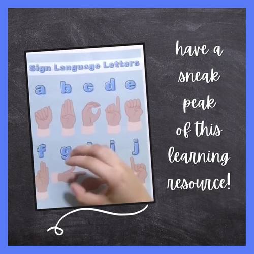 Worksheets about Sign Language | Sign Language 101 for Lower Grades ...