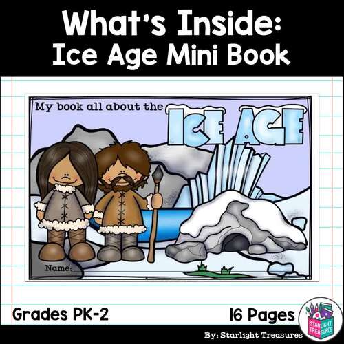 Ice Age Mini Book for Early Readers by Starlight Treasures | TPT