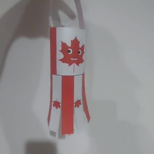 Canada Day Activities Craft Windsock /Canada Coloring Pages Art July ...