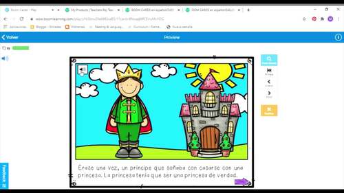 Lectura San Valentín Boom Cards | PRINCESA Y GUISANTE | Valentine's Day ...