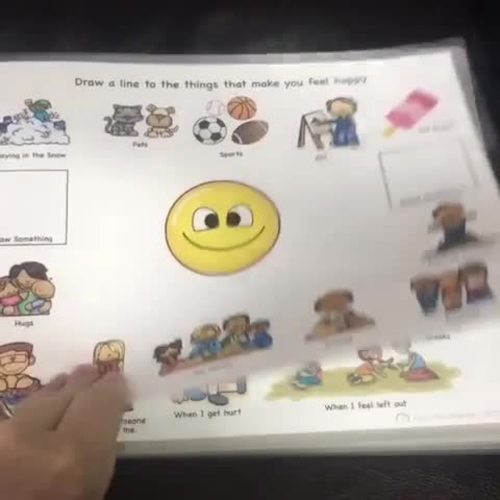 Dry Erase BooK: Expressing Feelings & Emotions by Positive Counseling