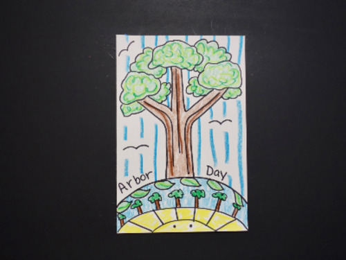 Let's Draw Arbor Day-Plant a Tree! by Patty Fernandez Artist | TPT