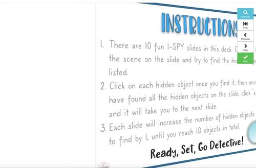 Hidden Objects Digital Boom Cards™ Activity by Resource Haven | TPT