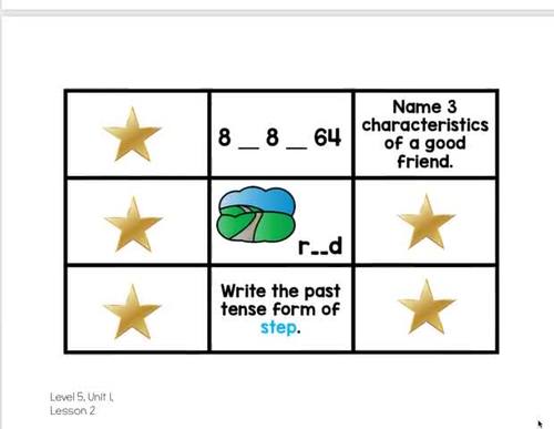 Find-A-Star: A Reward System for VIPKID Level 5 (Units 1-6) | TPT