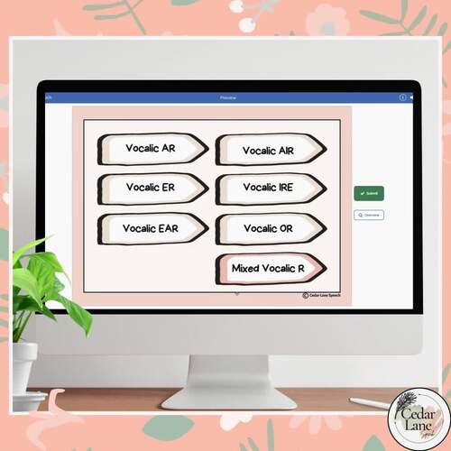 Vocalic R Sentences | AR, ER, IRE, EAR, AIR, OR & Mixed | Boom Cards