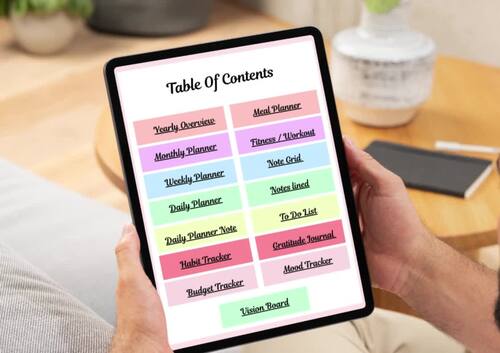 Editable Teacher Planner 2026 | Digital & Printable by PRINTABLEDO