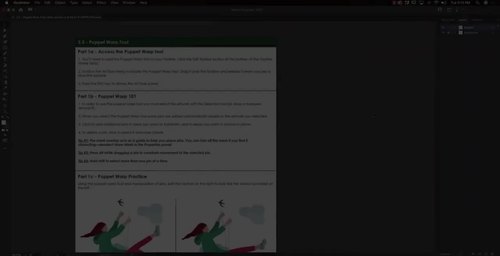 Adobe Illustrator - Puppet Warp Tool by T Morales Digital Design