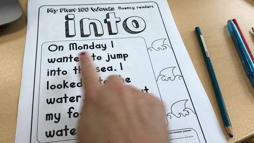 Sight Word Fluency Readers- Third set 51 - 75 | Fry Sight Words | TPT