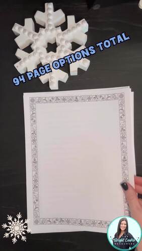 Winter Narrative Writing Prompts, Brainstorming Templates- 92 Options ...