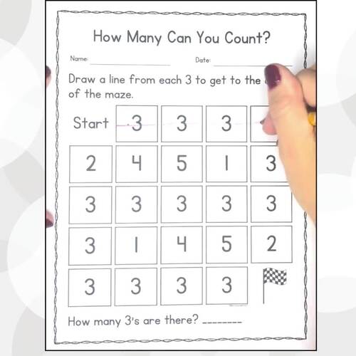 Counting 1 to 10: Coloring and Drawing Number Recognition by ...