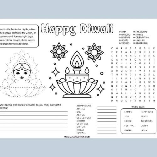 10 Winter Holiday Activity Mats by Mommy Evolution | TPT