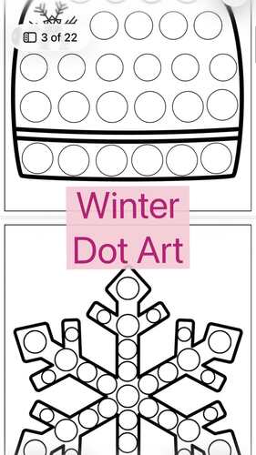 Christmas & Winter Dot Marker Activity Pages | No Prep Printable