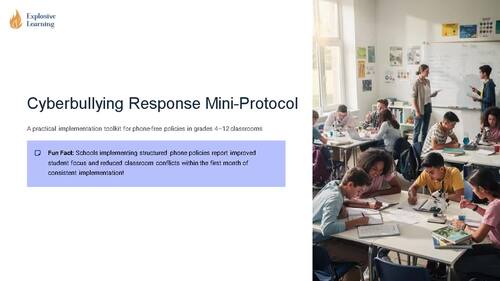Cyberbullying Response Mini Pr | Digital Safety & Citizenship ...