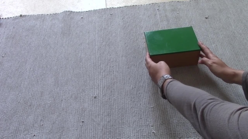 Montessori Sensorial Knobless Cylinders (Green Box) by Montessori Tube