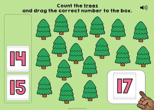 Count the Objects 10 to 20 BOOM LEARNING CARDS Activity by Tech Teacher ...