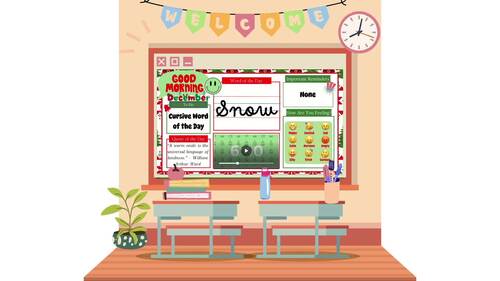 Year-Long Morning Work Slides | SEL, Literacy & Routine Starter | Canva ...