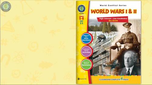 World Wars 1 & 2 BIG BOOK - BUNDLE by Classroom Complete Press | TPT