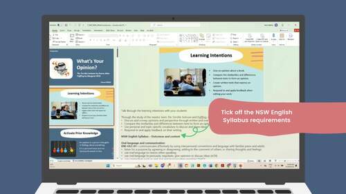 NSW Unit – What's Your Opinion (Early Stage 1, Unit 15, Component B ...