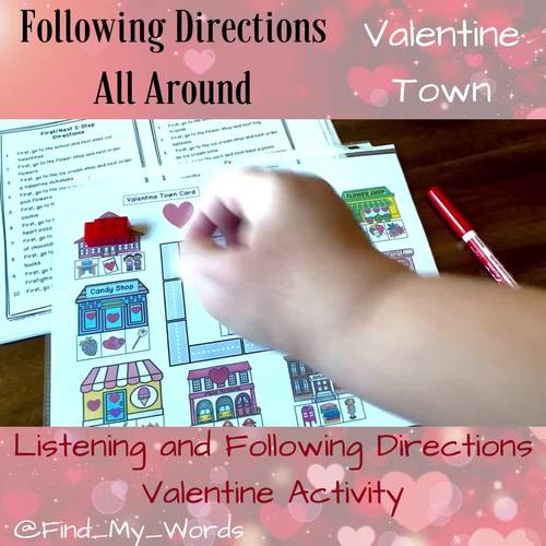 Listening and Following Directions Activity Simple to Multi-Step ...