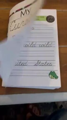 Animal Fun Cursive Practice Pages and Booklet (78 Practice Pages)