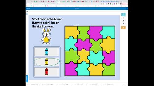 What Color Is the Easter Bunny -- Color Recognition Activity for BOOM ...