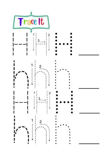 Toddlers Curriculum | Letter "H" Activities by Brainstorm Preschool