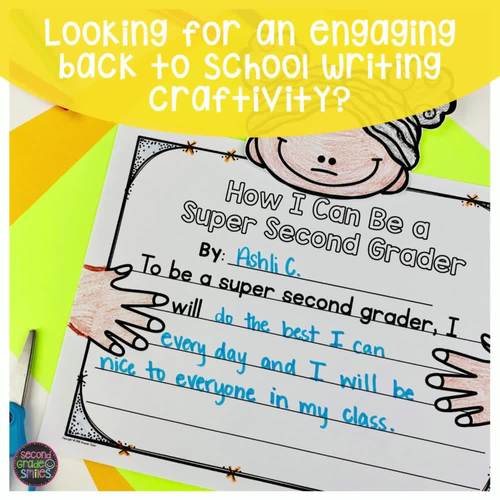 Back to School Activity Back to School Craft Back to School Writing