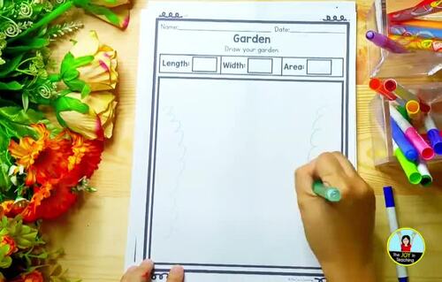 Area Activity - Create Your Dream House Activity by The Joy in Teaching