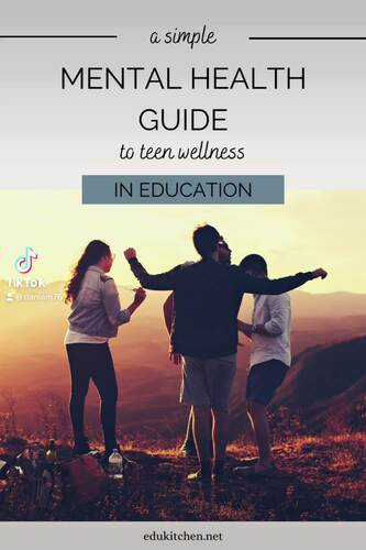 Mental Health Tips for Teen Health and Wellness in Education | TPT