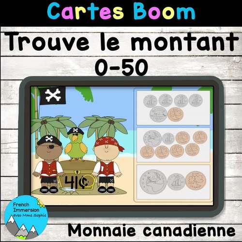 Monnaie canadienne 0 - 50 canadian coins money digital counting activity
