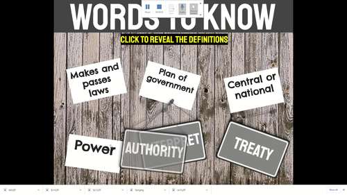 Systems of Government Interactive Google Slides™ Presentation Distance ...